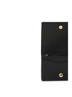 GANNI Bou Card Holder With Flap Grained