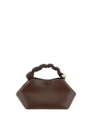 GANNI Small Bou Handbag - Brown
