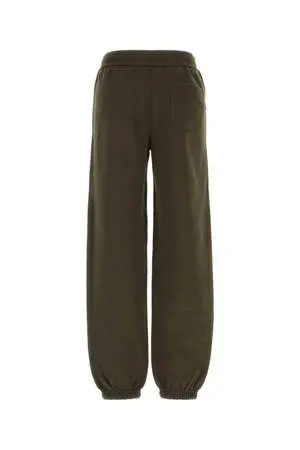 JIL SANDER Cotton Joggers - Green