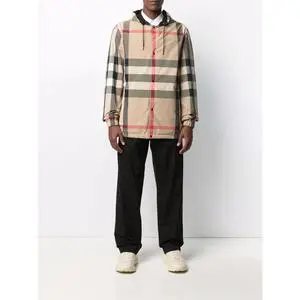 Burberry Reversible Hooded Taffeta Jacket