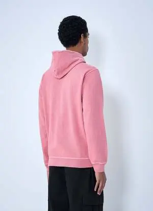 Stone Island Logo Patch Hooded Sweatshirt