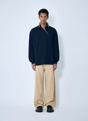 Miu Miu Half-zip Polo Shirt