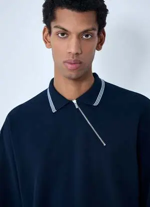 Miu Miu Half-zip Polo Shirt