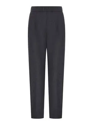 Giorgio Armani Wool And Cashmere Trousers - Multicolor