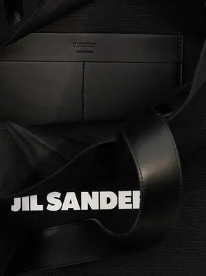 JIL SANDER Flat Shopper' Large Shopping Bag