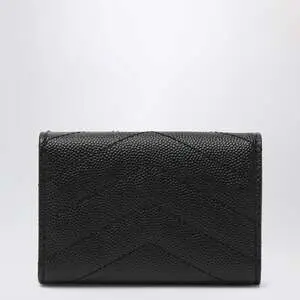 Saint Laurent Cassandre Matelasse Compact Wallet