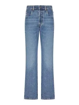 Miu Miu Flared Denim Jeans - Multicolor