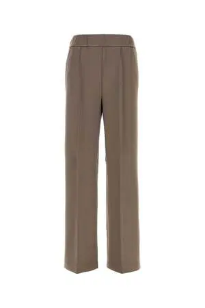 Moncler Mud Stretch Nylon Blend Pant - Brown