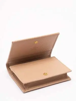Valentino Garavani Vlogo Signature Grainy Calfskin Wallet - Multicolor