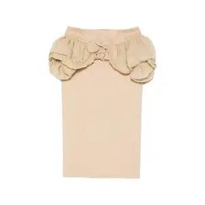 Max Mara Fitted Skirt - Cream