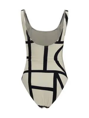 TOTEME Monogram One-piece Swimsuit