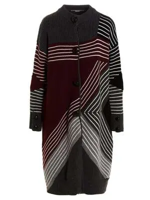 Stella Mccartney Striped Outerwear For Women