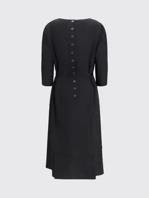 Prada Wool Blend Midi Dress - Black
