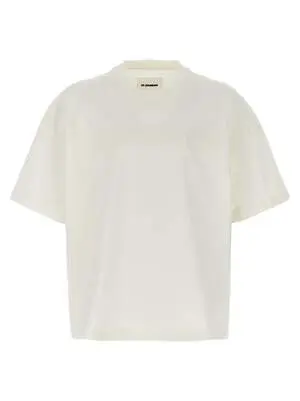 JIL SANDER Logo Print T-shirt - White