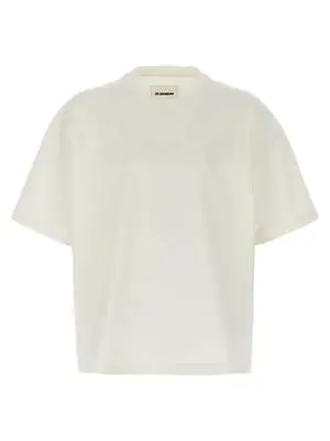 JIL SANDER Logo Print T-shirt - White