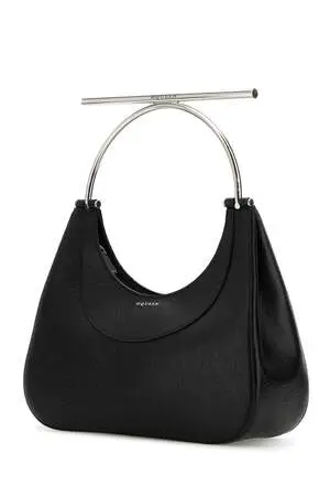 Alexander McQueen Leather Cross-bar Handbag
