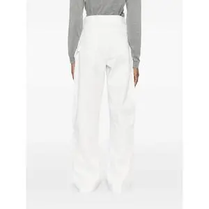 JW Anderson Denim Wide-leg Jeans - White