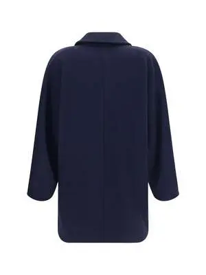 Max Mara Rebus Double-breasted Jacket - Blue