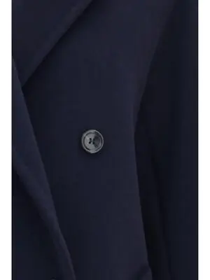Max Mara Rebus Double-breasted Jacket - Blue