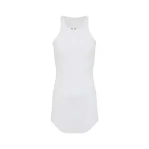 Rick Owens Basic Rib Tank Top - White