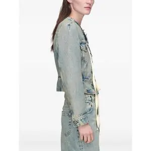MAISON MARGIELA Jackets Denim Jackets - Blue