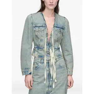 MAISON MARGIELA Jackets Denim Jackets - Blue