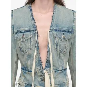 MAISON MARGIELA Jackets Denim Jackets - Blue