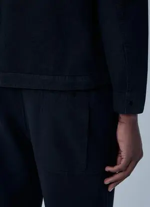 Stone Island Logo Patch Shirt - Black