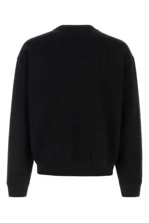 JIL SANDER Cotton Sweatshirt - Black