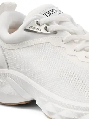JIMMY CHOO Diamond Run Leather Sneakers