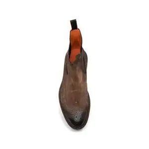 Santoni Suede Chelsea Boots