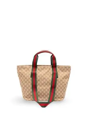 Gucci Gg` Canvas Tote Bag - Multicolor