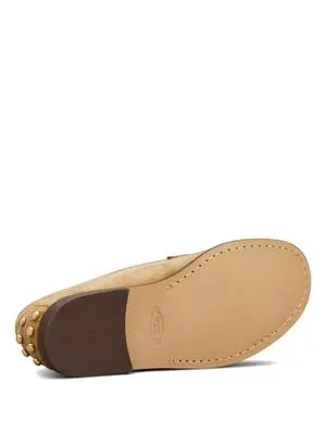 TOD'S Suede Slipper Loafers - Multicolor