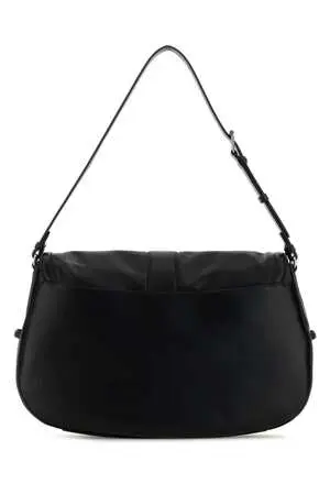 Alexander McQueen Leather Maxi Satchel Shoulder Bag