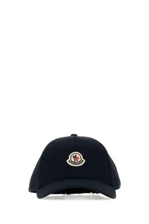Moncler Cotton Baseball Cap - Black