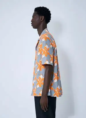 Gucci Printed Cotton Poplin Shirt