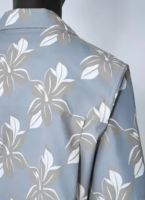 Gucci Printed Cotton Poplin Shirt - Orange