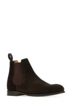 Church's Dark Suede Amberley 2.0 Ankle Boots