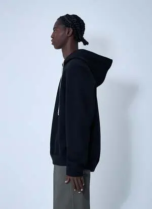 Rick Owens Cotton Hooded Sweatshirt