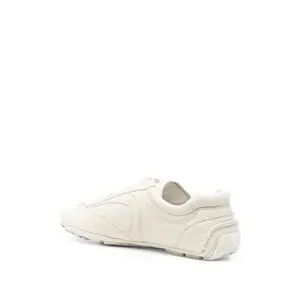 Prada Paneled Low-top Trainers - Cream