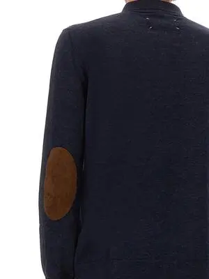 MAISON MARGIELA Wool Polo - Blue