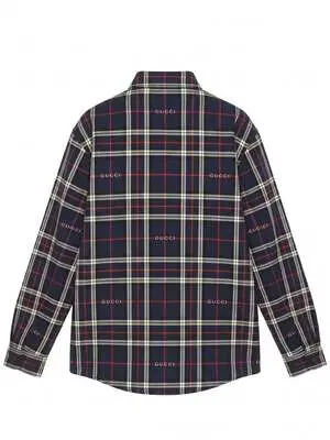 Gucci Plaid Cotton Jacket - Multicolor