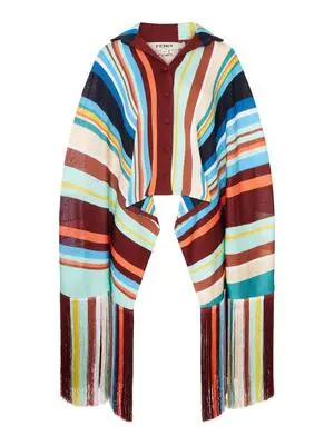 Fendi Patched Tops