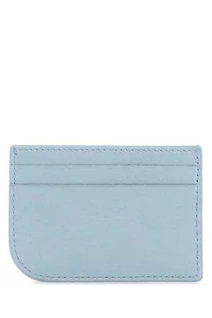 Alexander McQueen Light Leather Card Holder - Blue