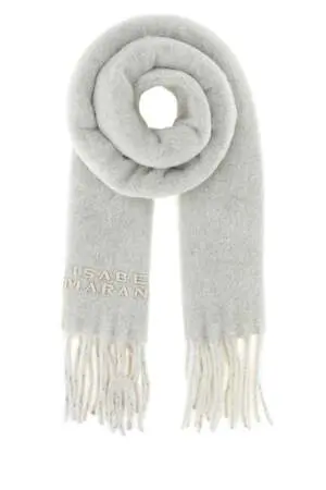 Isabel Marant Étoile Light Grey Alpaca Blend Firny Scarf - Gray