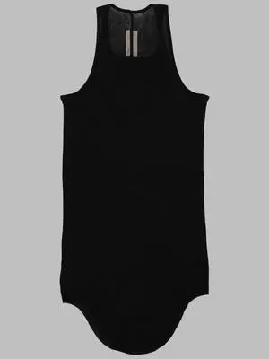 Rick Owens Basic Rib Tank Top - Black