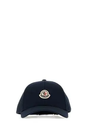 Moncler Midnight Cotton Baseball Cap - Blue