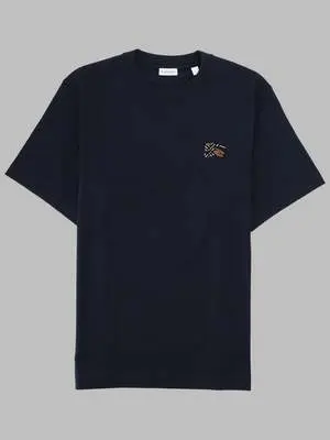 Burberry T-shirt In Cotone - Blue