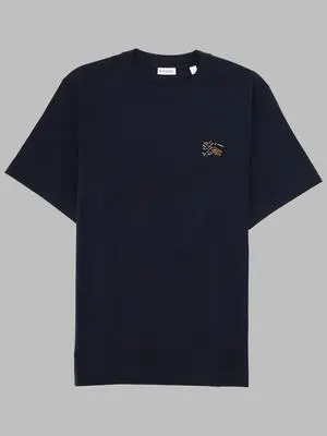 Burberry T-shirt In Cotone - Blue