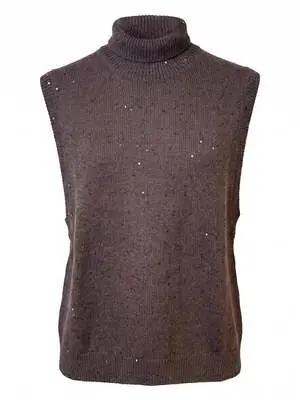 Brunello Cucinelli Turtle Neck Sweater - Multicolor